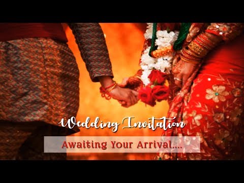 Free Indian Theme Wedding Invitation Video