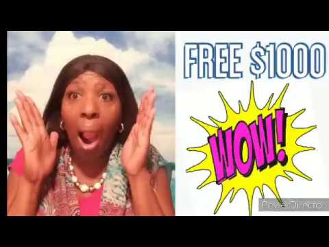 MUST Watch- How to get $1000 Free