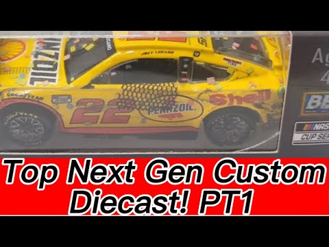 Top custom Next gen Nascar Diecast PT 1