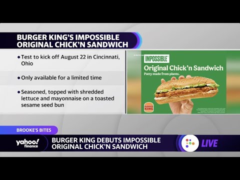 Burger King tests plant-based Chick’n Sandwich, McDonald’s to launch chicken Big Mac