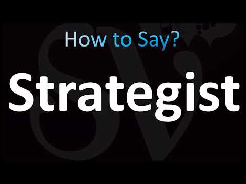 How to Pronounce Strategist (CORRECTLY!)