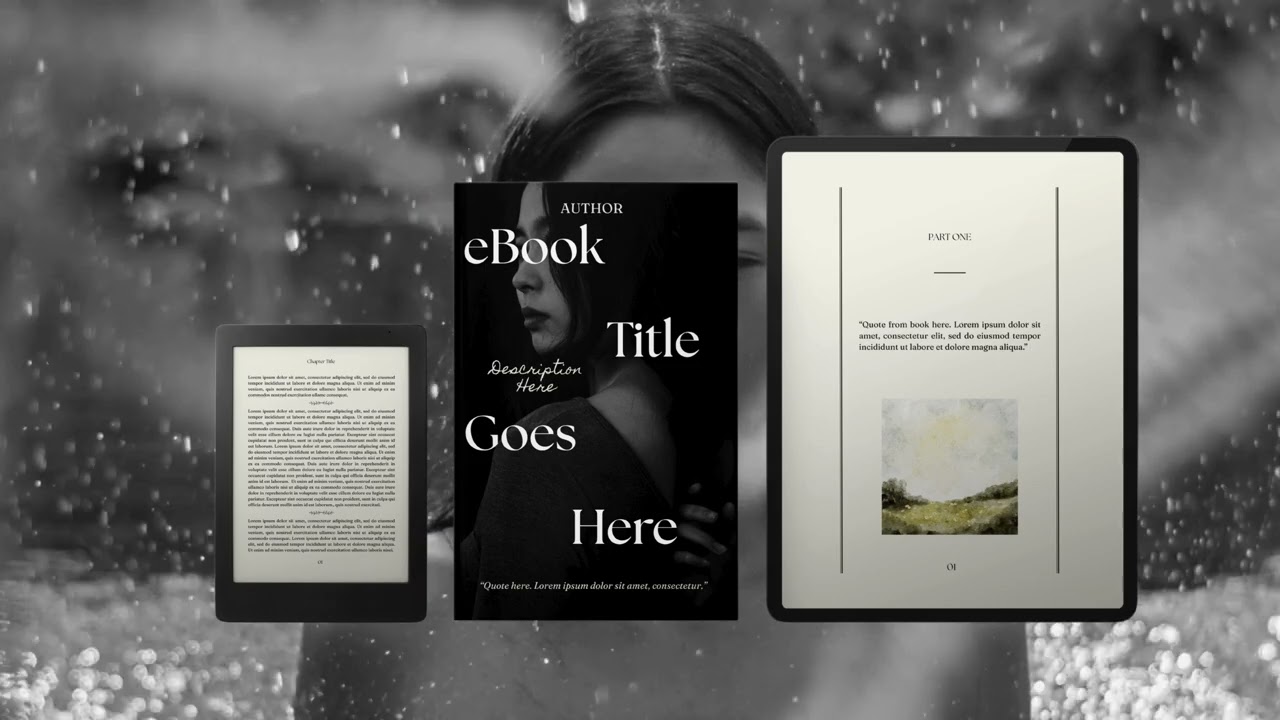 Custom Chapter Book Canva Template