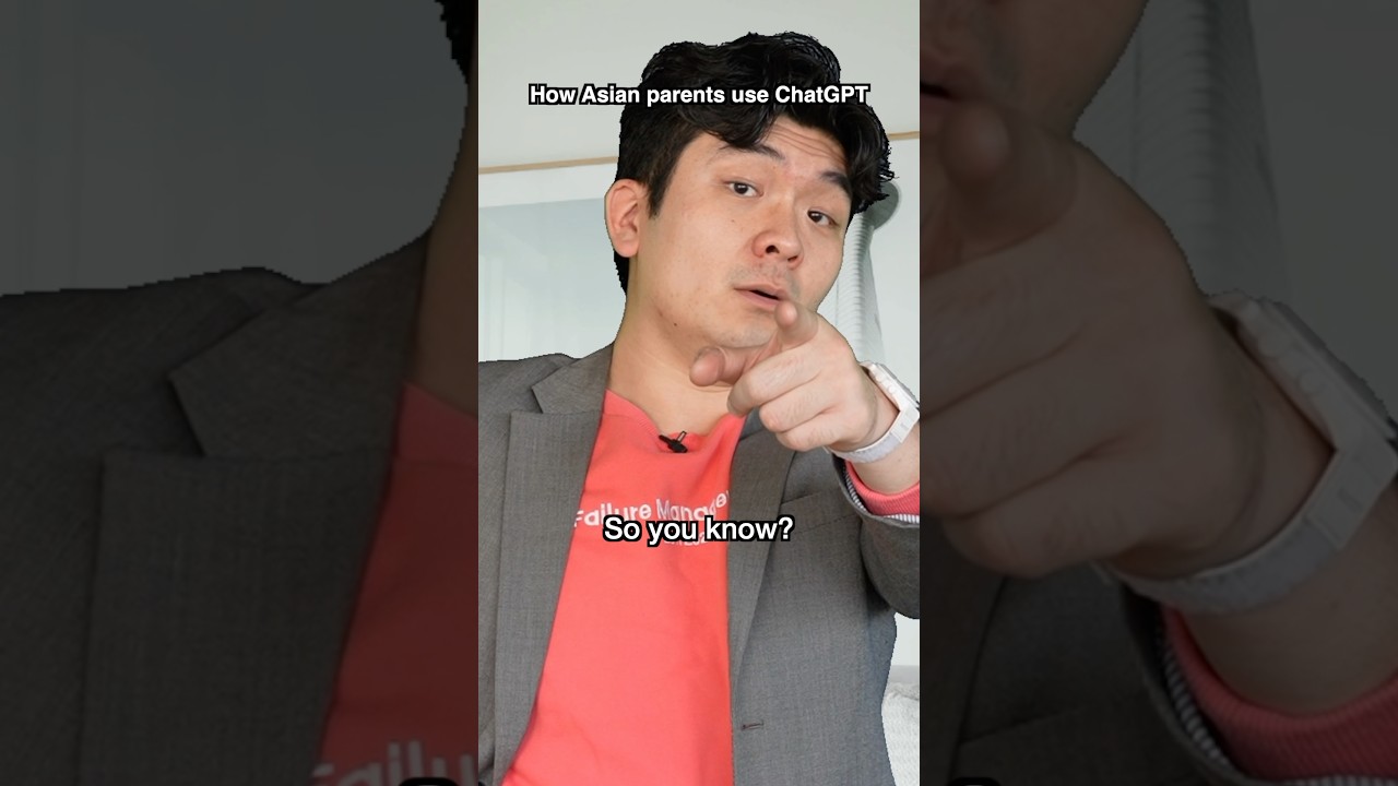 How Asian parents use ChatGPT