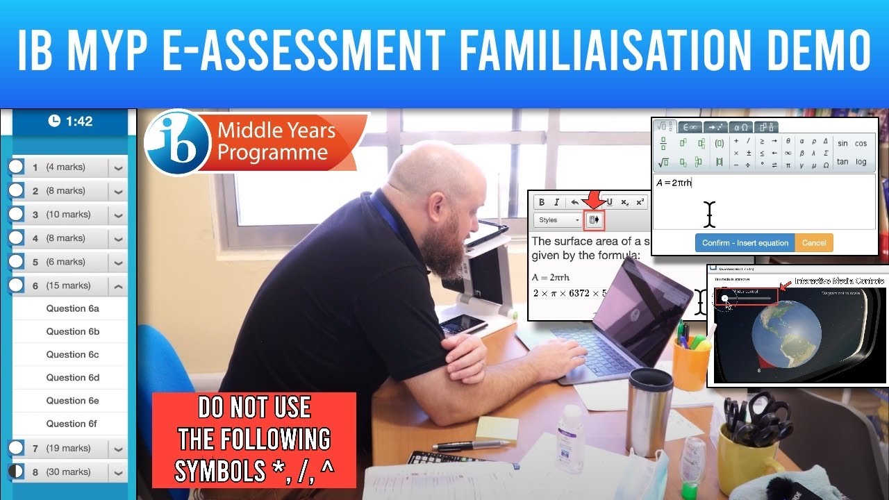 IB MYP eAssessment Maths Familiarisation