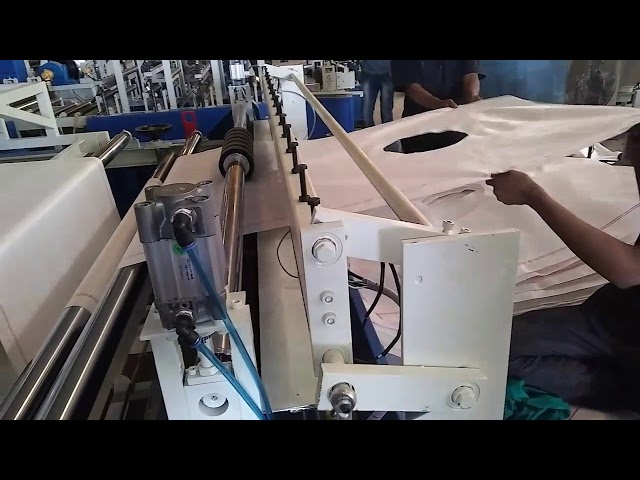 FIBC Machine - FIBC Jumbo Bag Cutting Machine With Spout Manufacturer ...