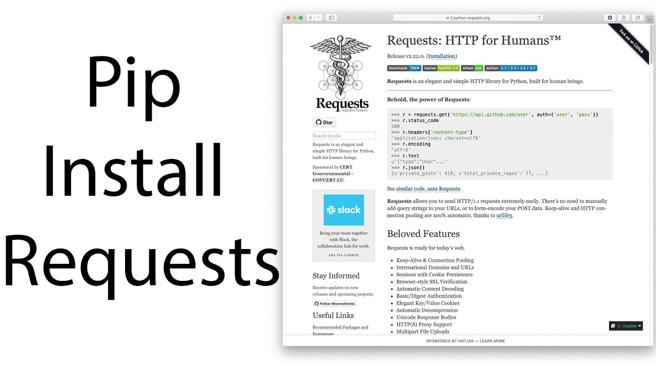 PIP Install Requests - Python Requests Module (With Example) - Code Jana