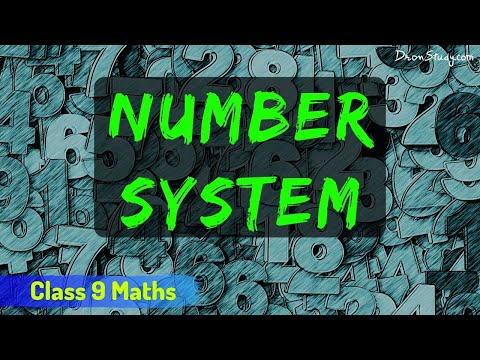 NCERT Class 9th Maths Chapter 1 Number System Video Lecture