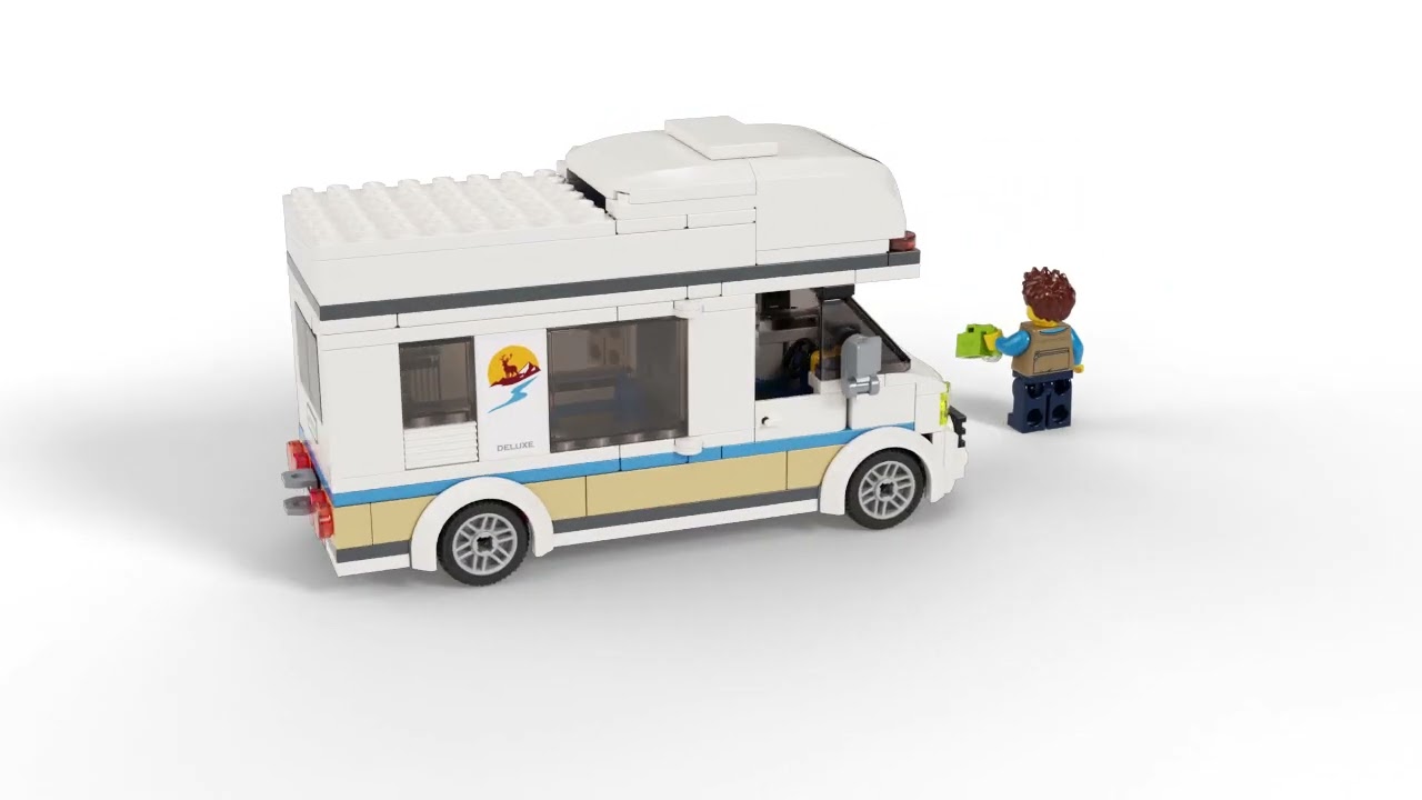 LEGO City, klocki Wakacyjny kamper, 60283 - LEGO | Sklep EMPIK.COM