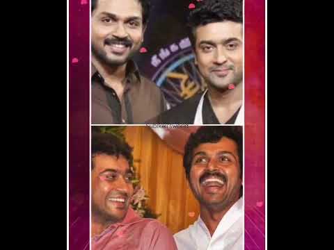 Brother's Day Spl❤️surya vs karthi❤️superb pics❤️❤️