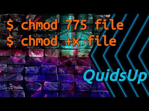 Linux Terminal Basics: chmod - File Permissions