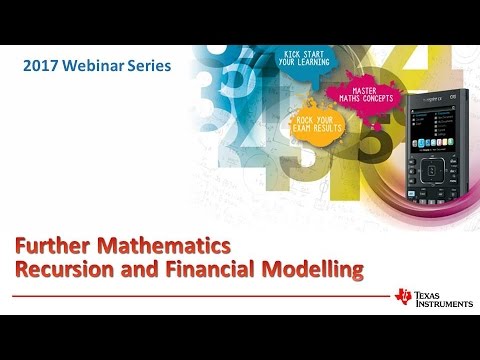 VCE Further Mathematics Recursion and Finance