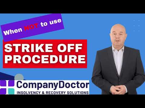 When NOT to use Company Strike Off or Company Dissolution