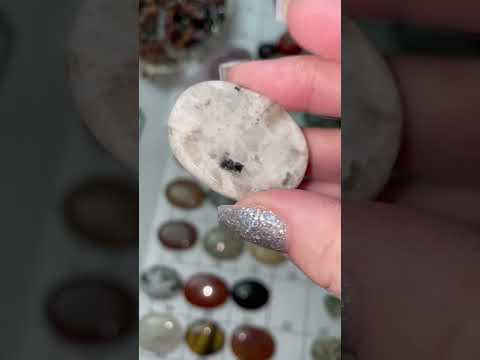 Rainbow Moonstone- Minerals & Crystals ft. Worry Stones
