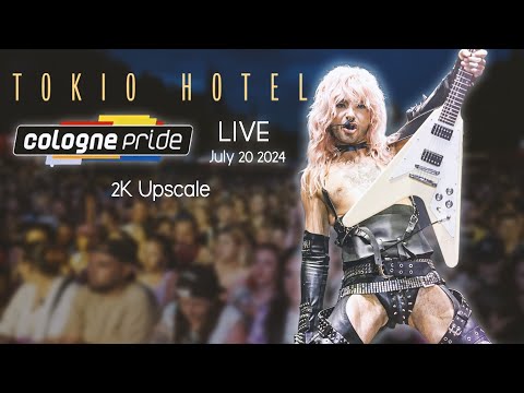 Tokio Hotel - CSD Cologne | Live July 20, 2024 (2K Upscale)