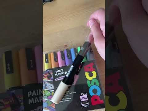 POSCA unboxing #posca #poscapens #unboxing