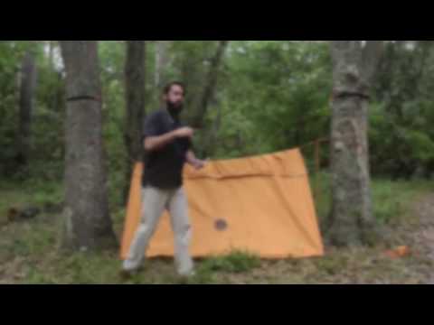 Tube Tarp 1.0 Set Up