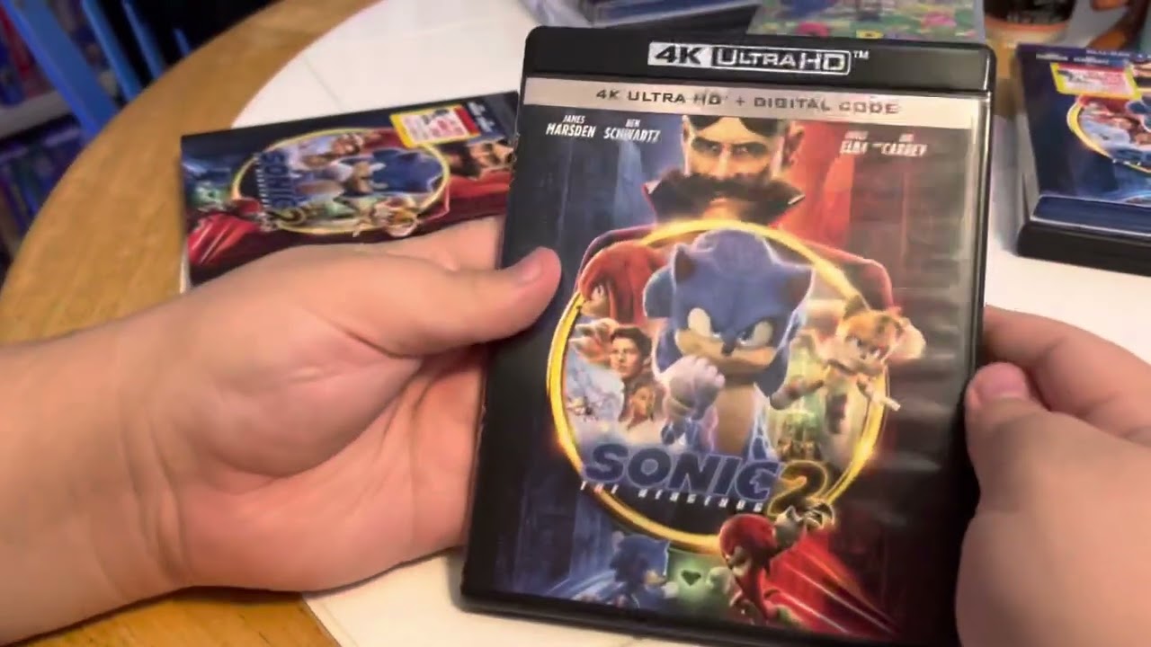 Sonic the Hedgehog 2 (4K Ultra HD + Digital Code) Unboxing