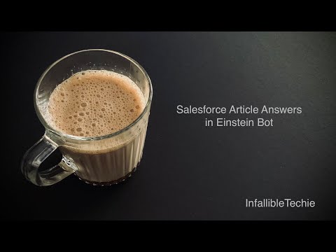 Salesforce Article Answers in Einstein Bot