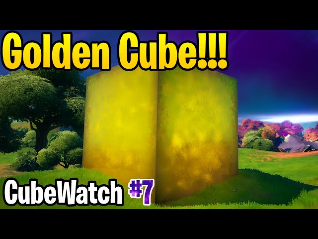 Fortnite Golden Cube moves for the first time in Chapter 2 Season 8