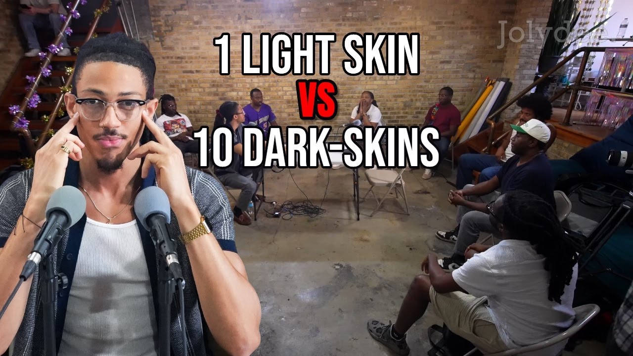 1 Lightskin vs 10 Darkskins (ft. Kieron Harrell) | Encircled