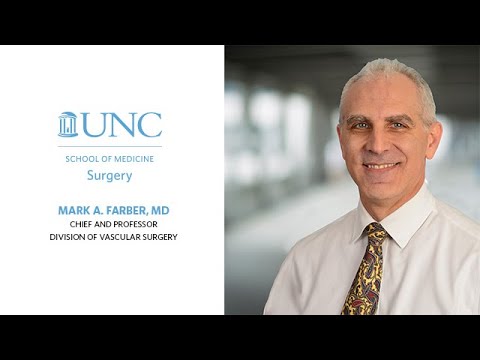 UNC Surgery Profile: Mark A. Farber, MD (On the Forefront of Advancing Medicine)