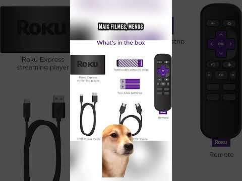Transforma TUA TV em Smart com Roku Express! ???? Instala em 5 min!