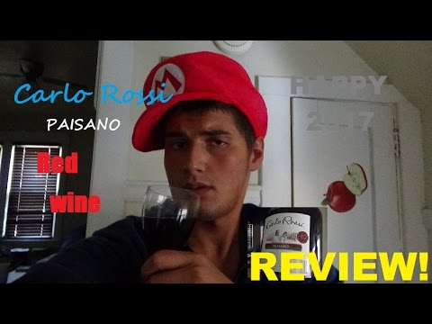 Carlo Rossi Paisano Red Wine Review.