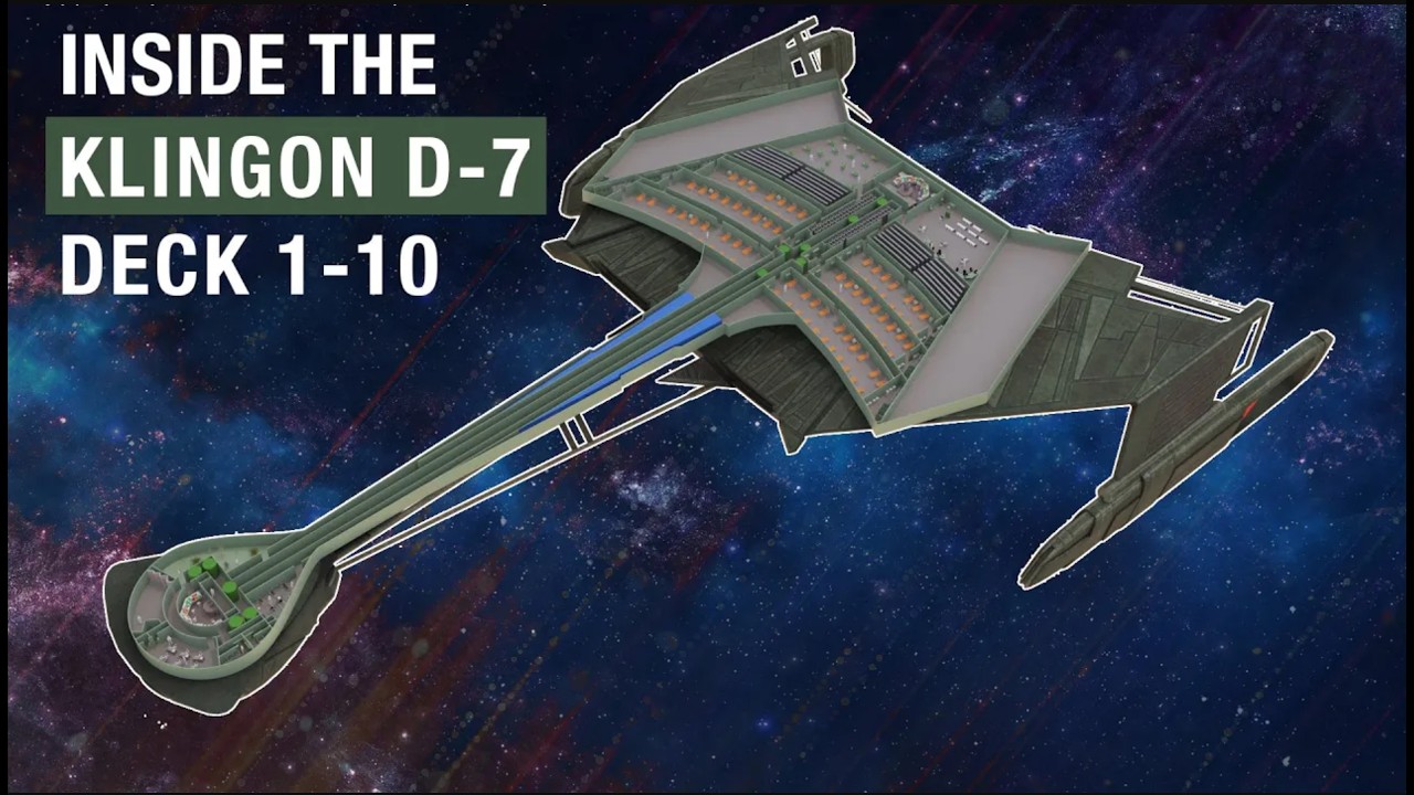 Inside the Klingon D7 Battlecruiser