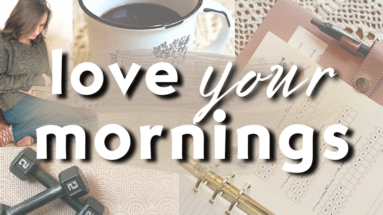 Creating Mornings You Actually Look Forward To | A Gentle Routine