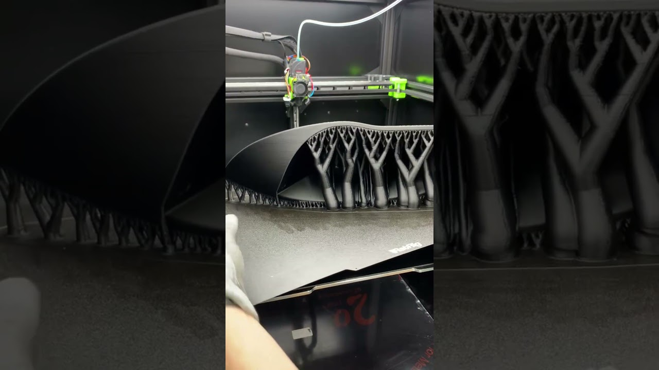 3d Printed air intake in head light for a racecar. Made on a Ratrig V3 500 #3dprinting #car #cars