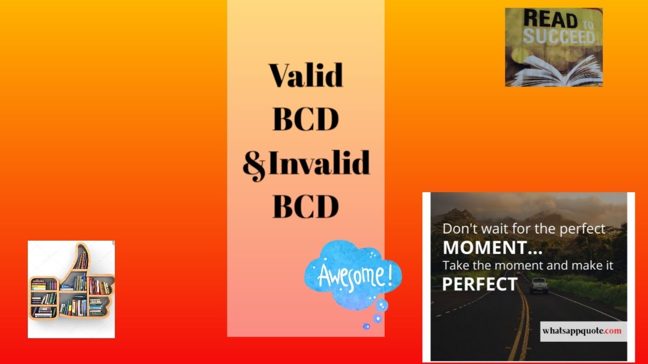 Binary code#2# Valid BCD & Invalid BCD