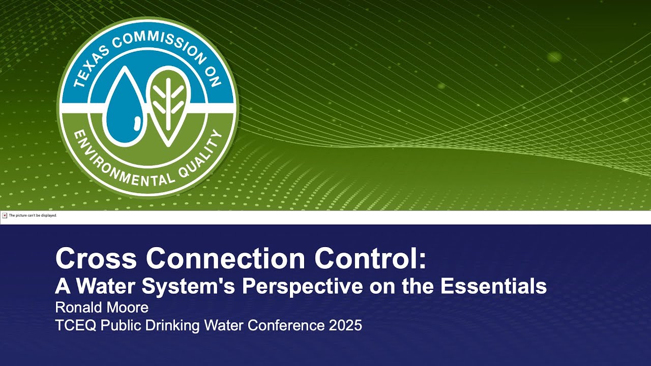 30 Cross Connection Control: A Water System's Perspective on the Essentials