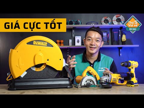 Giảm Tới 300K Cho Máy Cắt Sắt Dewalt D28730, Cắt Gạch DW862, Mài Góc DCG412, Stanley SCH121S2 [T5VV]