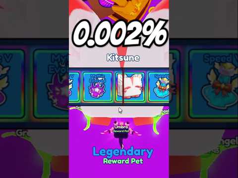 RAREST PET FROM PLAYTIME REWARDS 0.002% in Bubble Gum Simulator INFINITY roblox!