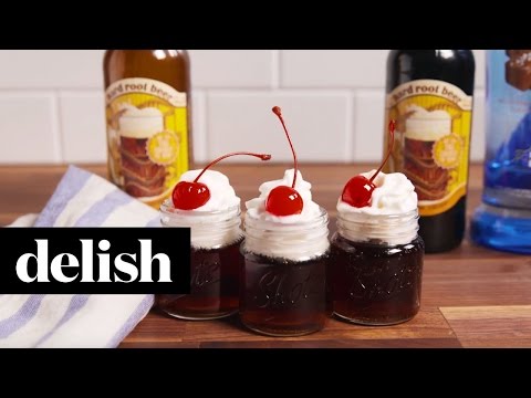 Root Beer Float Shots - Delish.com