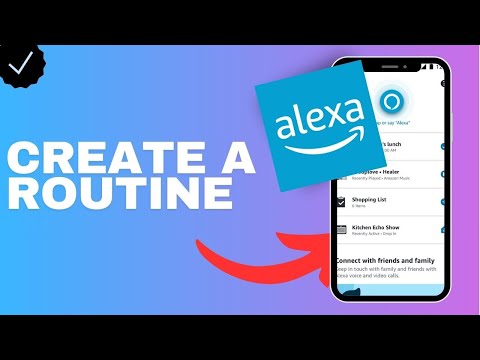 How to create a routine in the Amazon Alexa app?