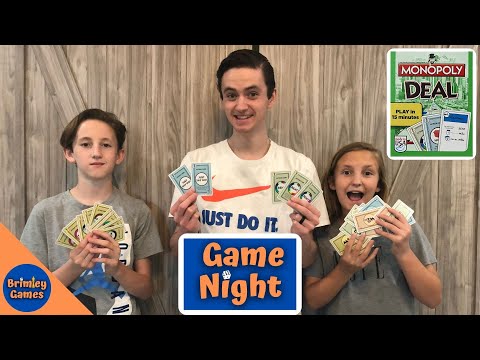 My Sister's First Time Playing Monopoly Deal: Actual Gameplay | Game Night