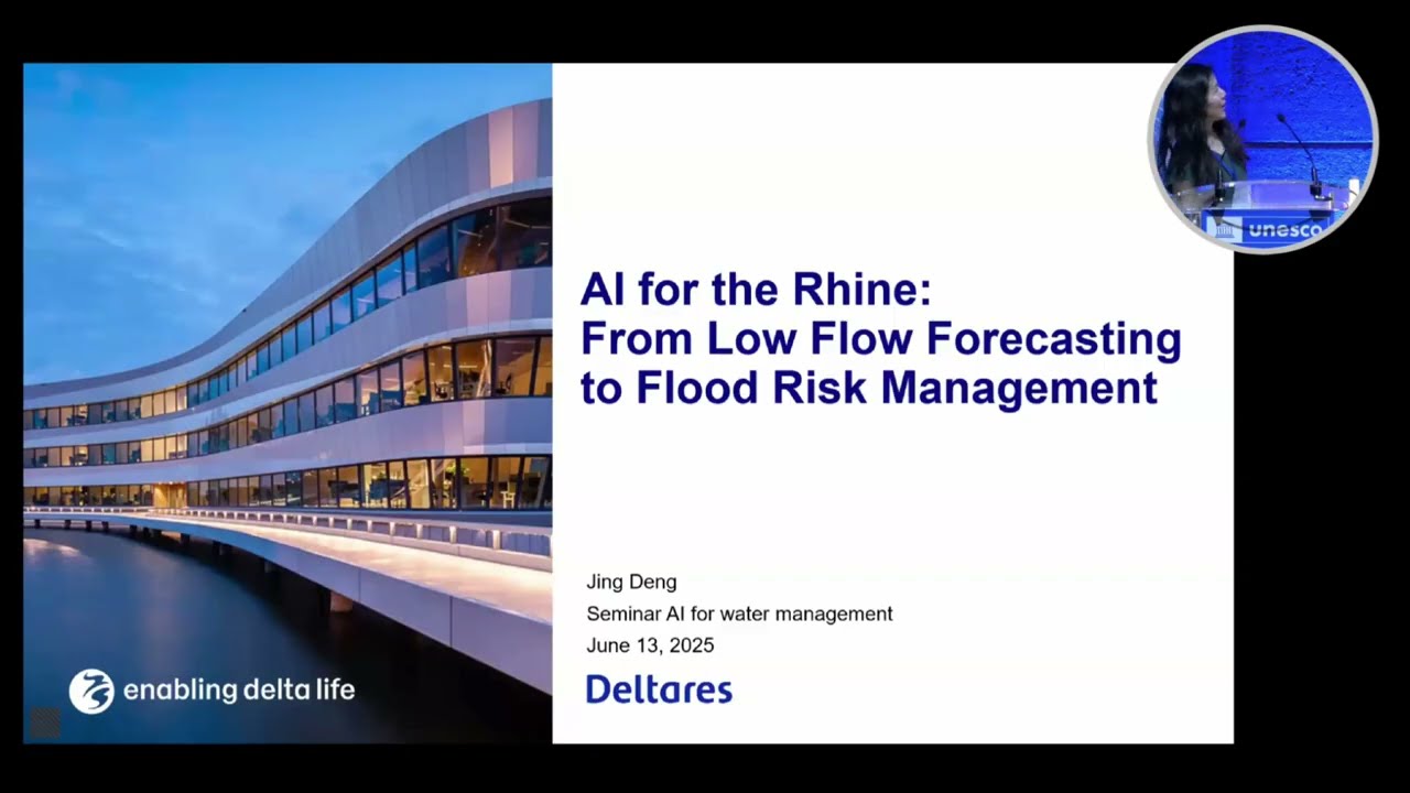 Session 2- 2.AI for Rhine: From Low Flow Forecasting to Flood Risk Management (Jing Deng)