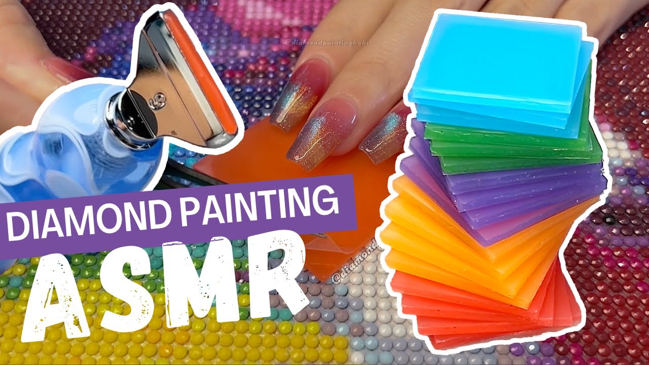 Super Satisfying ASMR✨Diamond Painting Pro Unboxing💎No Talking