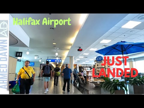 Halifax So Beautiful? Airport Walk & Uber Ride to City