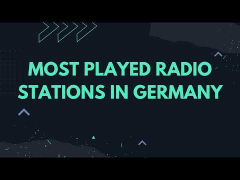 The Most played Radios in Germany! Check out now▶️