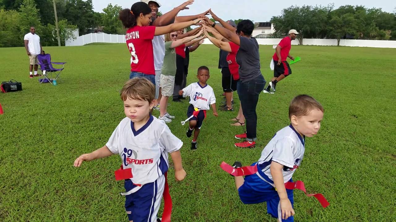 BUCCANEERS TUNNEL RUN|I9 Sports |Spring Flag Football 2016 |