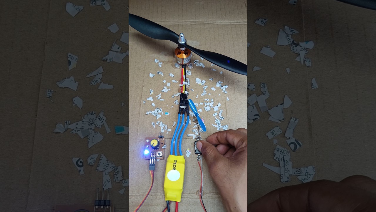 Thrust Power Showdown – BLDC vs Mini Coreless Motor