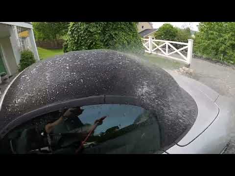 First wash after using Meguiars Ultimate wax, Con Top Cleaner and Wheaterproofer on my 987.2 Boxster