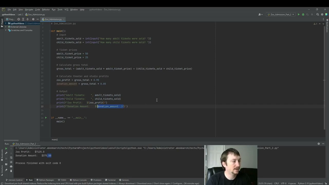 Debug Common Errors: Type & Fstring - Python for Beginners