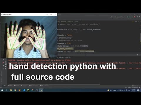 Hand landmark detection opencv python with source code opencv python ...