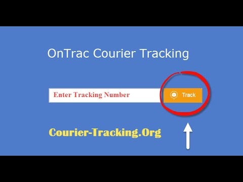 OnTrac Courier Tracking Guide
