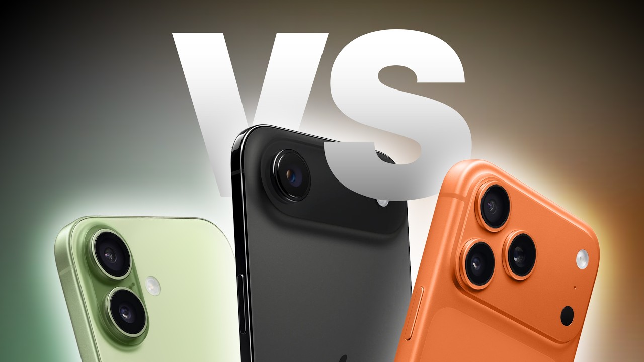 Don’t Buy the Wrong iPhone 17 – Air vs 17 vs Pro Buyer’s Guide!