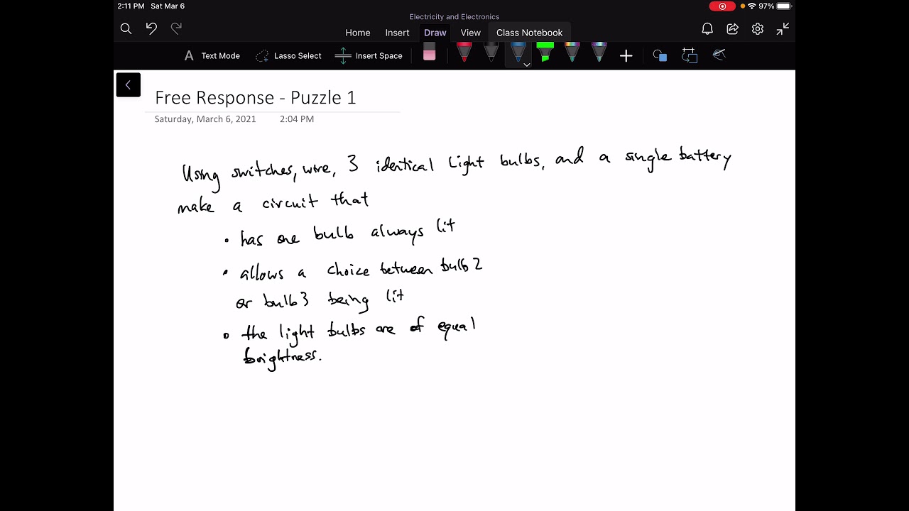 Exam 1 Solutions - Puzzle 1