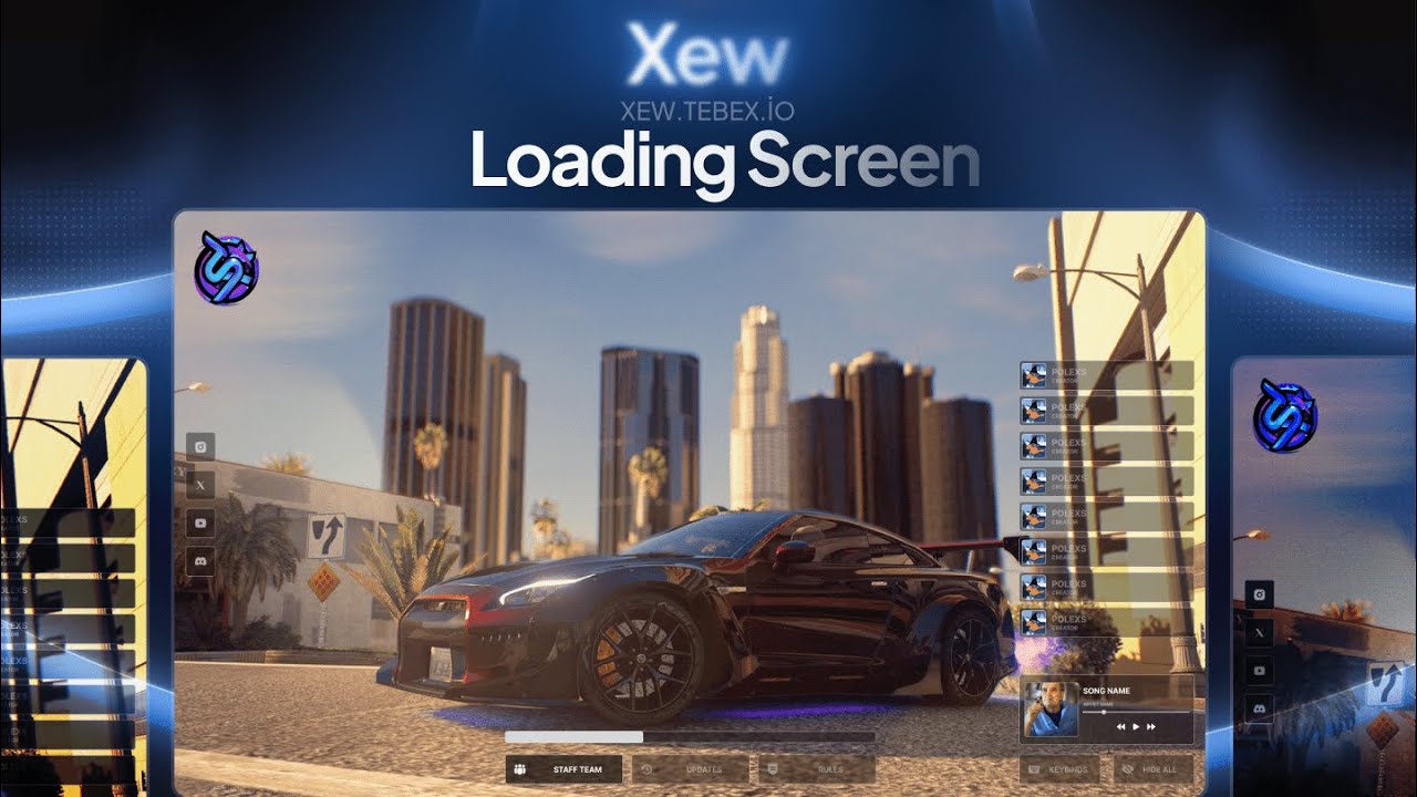 [FiveM/Standalone] Advanced Loadingscreen | Xew Loadingscreen v1